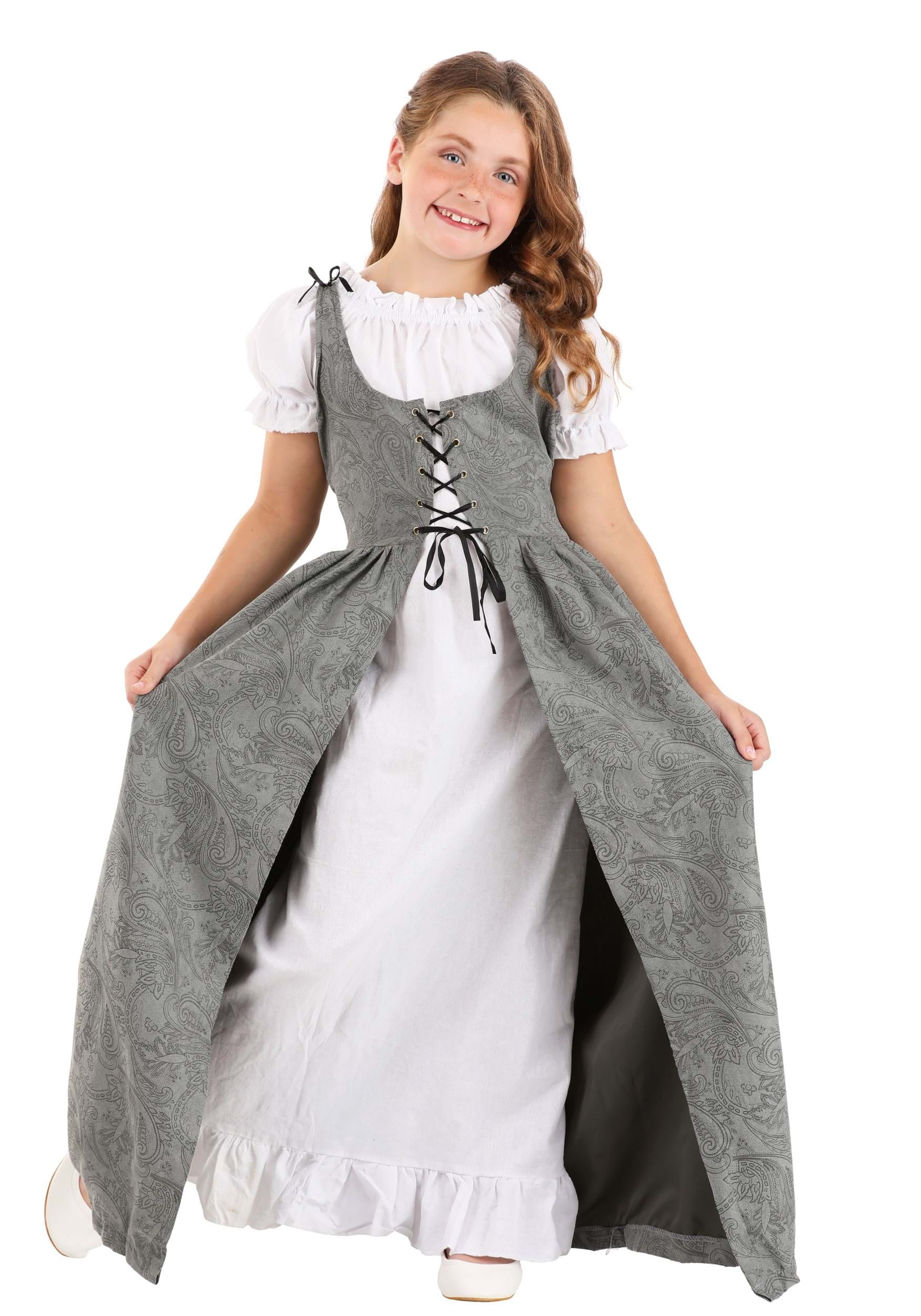 Renaissance Faire Girls Costume - Walmart.com