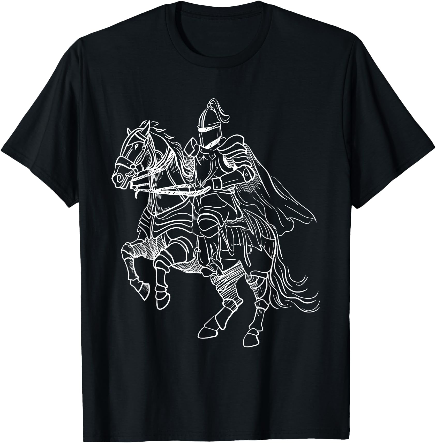 Renaissance Festival Joust Medieval Jousting Knight on Horseback T ...