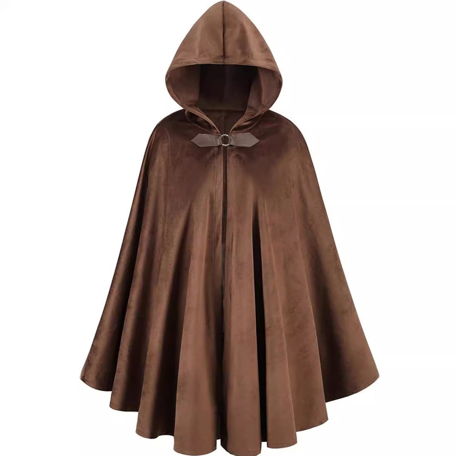 Renaissance Hooded Cape Velvet Cloak Victorian Capelet Medieval Hobbit ...