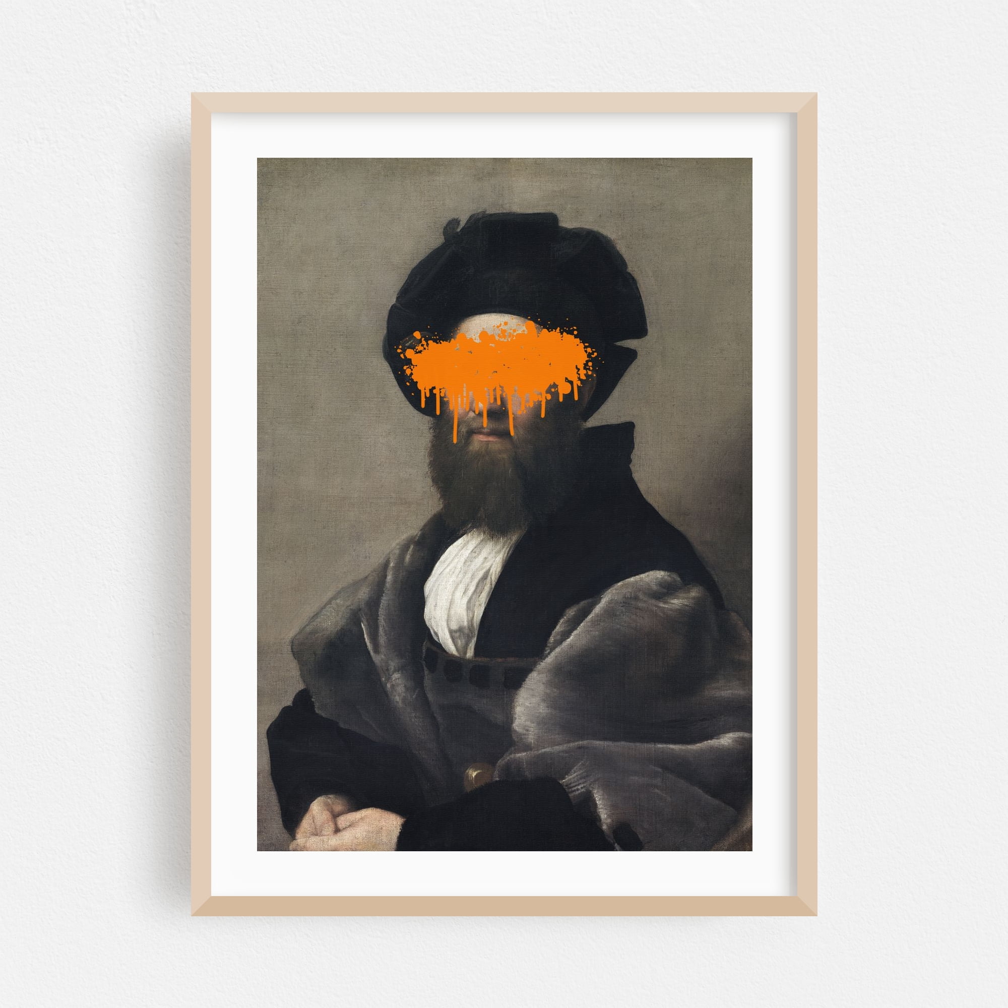Renaissance Orange Splash - Photography Modern Art Surrealism Pop Art ...