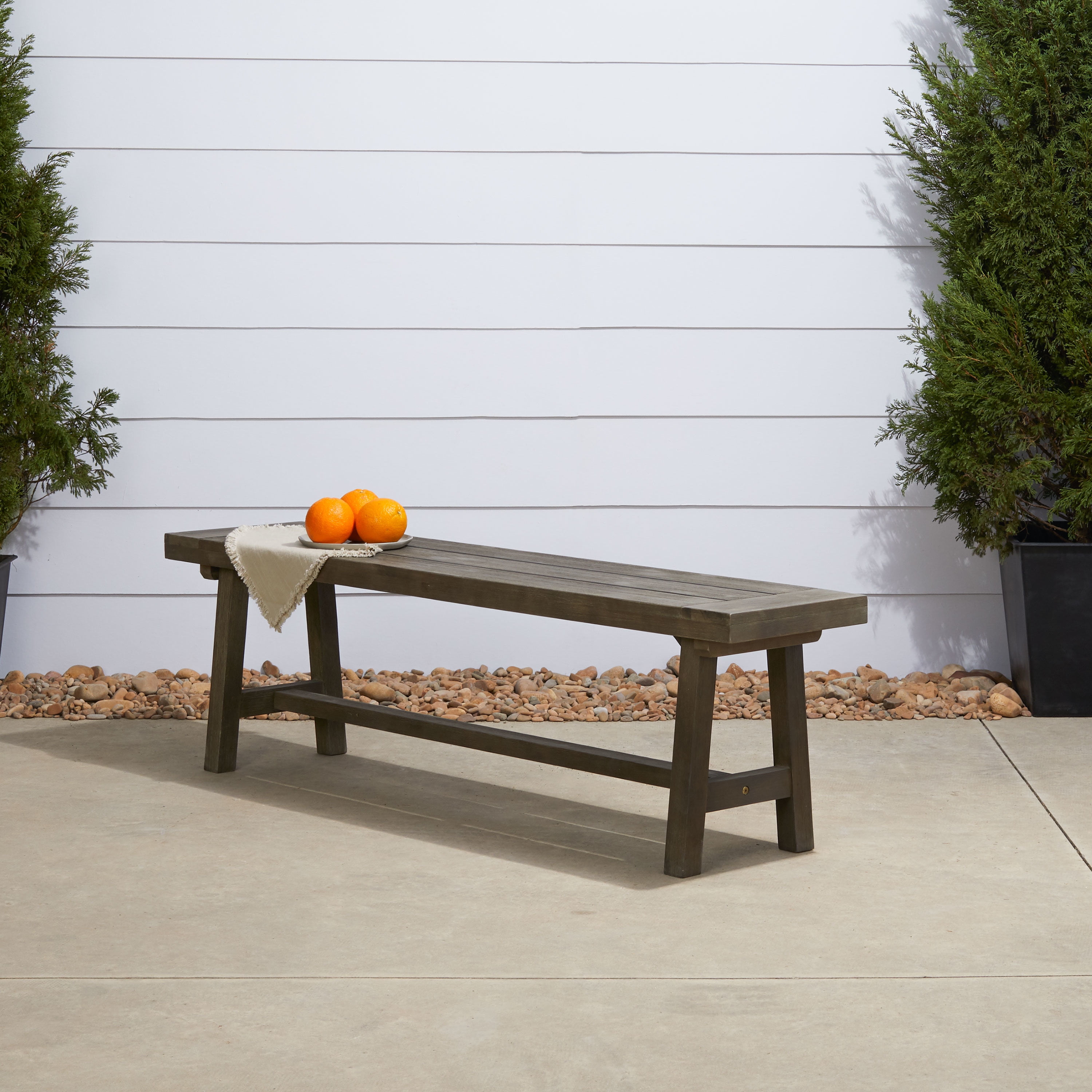Renaissance Outdoor Patio Dining Picnic Bench - Walmart.com