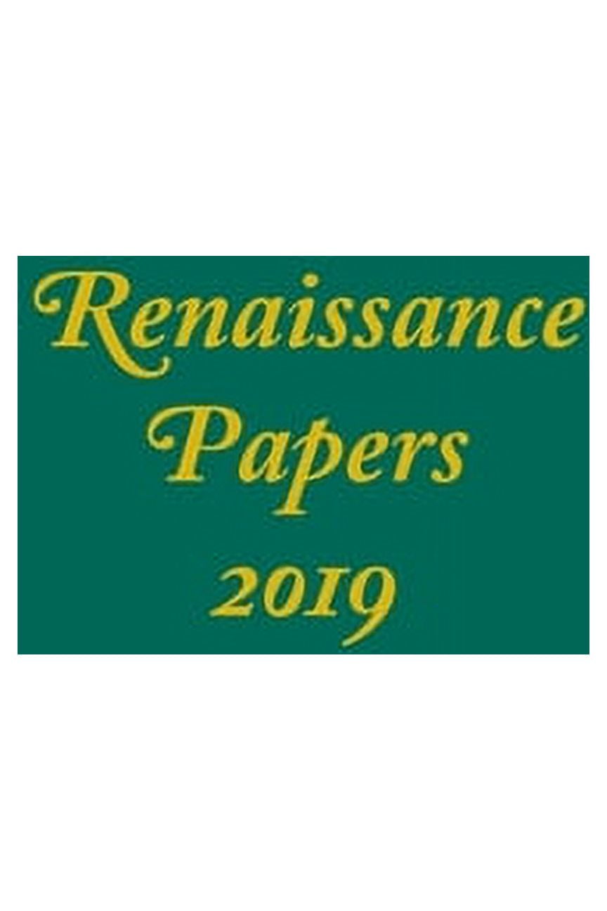 Renaissance Papers Renaissance Papers 2019, Book 23, (Hardcover ...