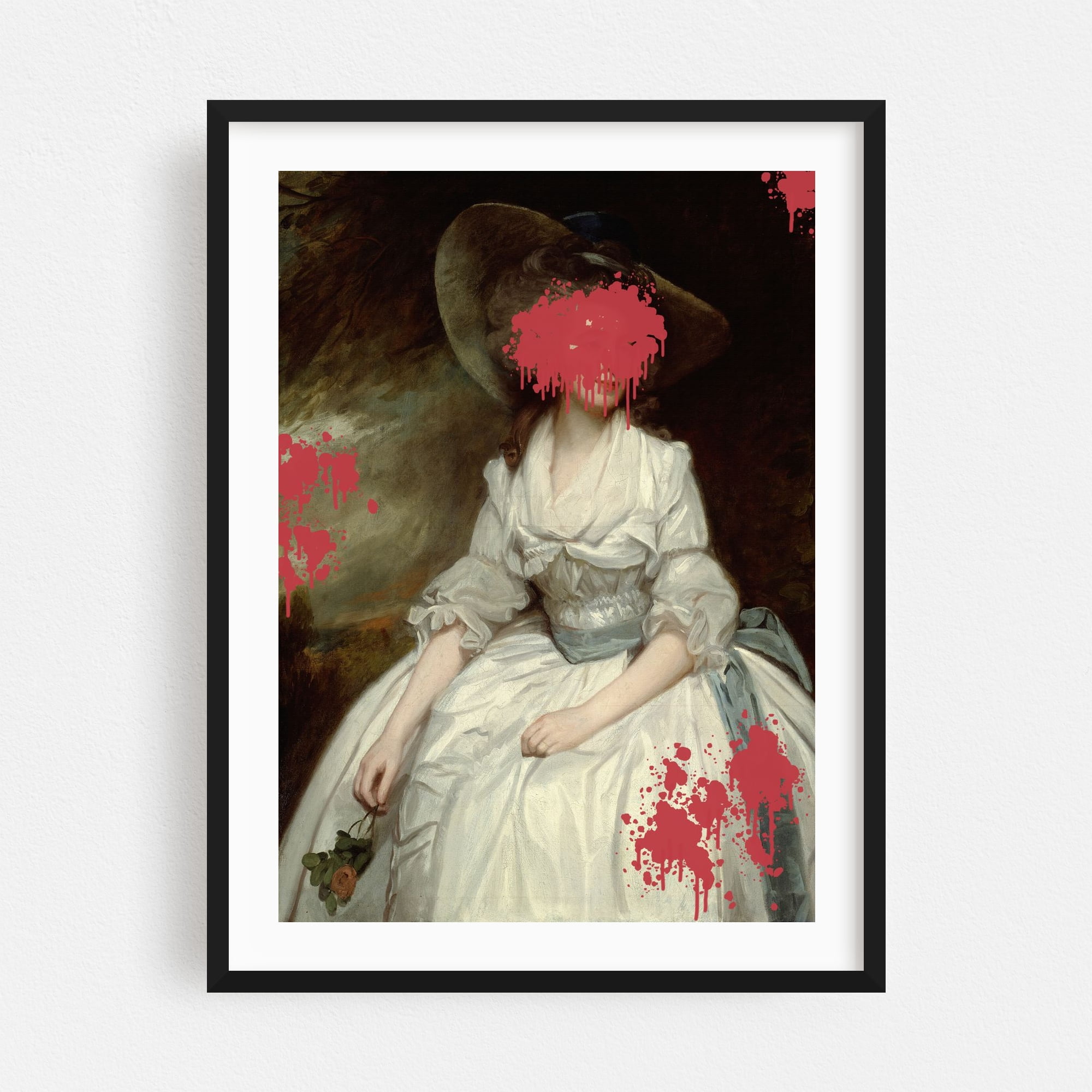 Renaissance Red Splash - Altered Art - Photography Surrealism Gothic ...