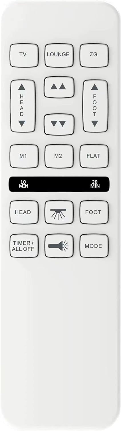 Renanim Adjustable Bed Richmat Remote Control - Walmart.com