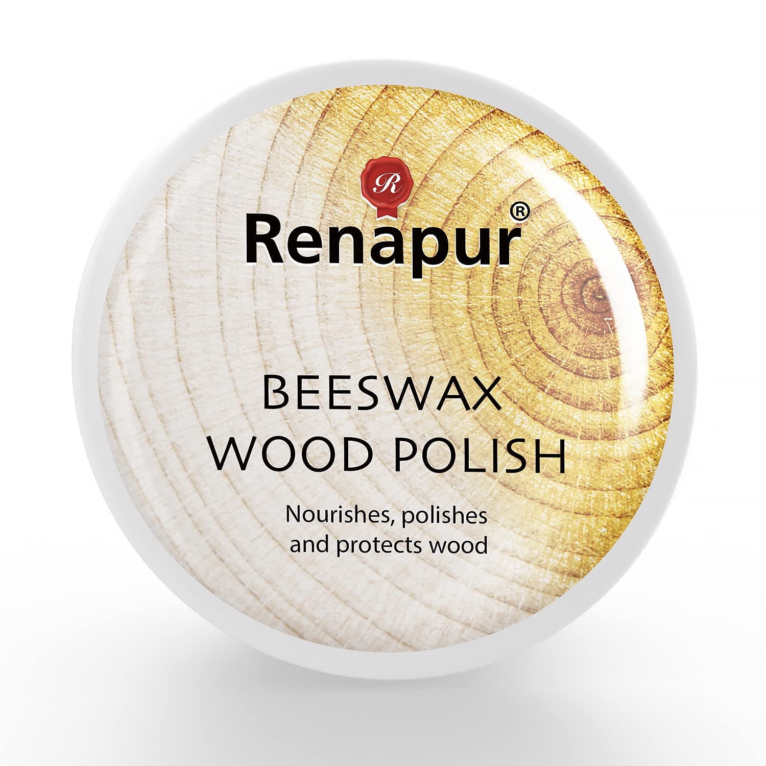 Renapur Beeswax Wood Polish, Natural Furniture Polish and Conditioner ...