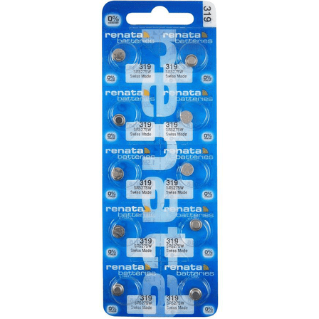 Renata 371/370 - SR920 Silver Oxide Button Battery 1.55V - 10 Pack ...