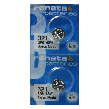 #321 Renata Watch Batteries 3Pcs - Walmart.com