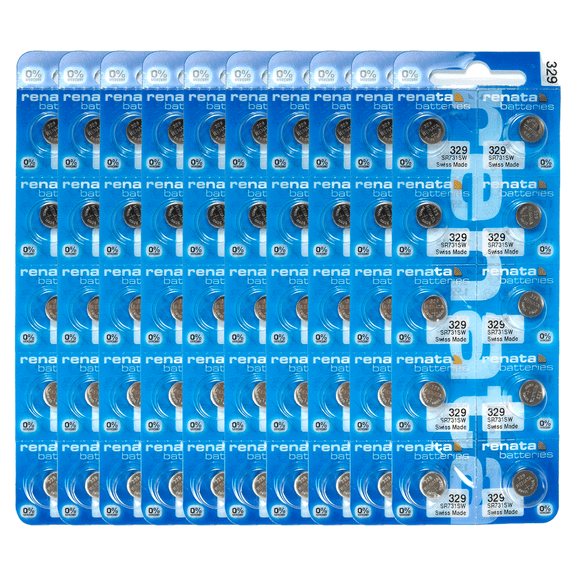 Renata 393 SR754W Batteries - 1.55V Silver Oxide 393 Watch Battery (20 ...