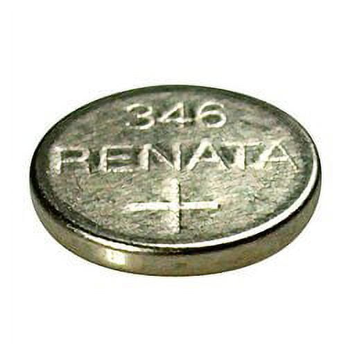 Renata 346 Watch Coin Cell Battery from Renata - Walmart Business Supplies