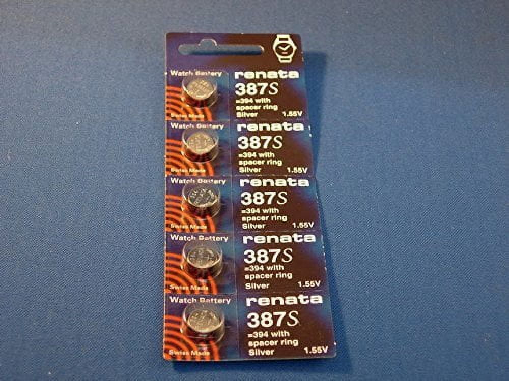 Renata 387s (394) Watch Battery (1 ea.) - Walmart.com