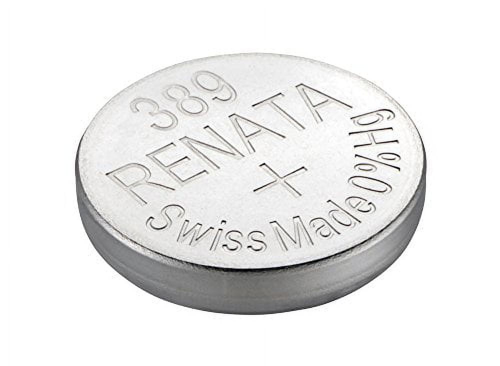 Renata 389 Silver Oxide Watch Battery 389 (Sr1130W) - Walmart.com