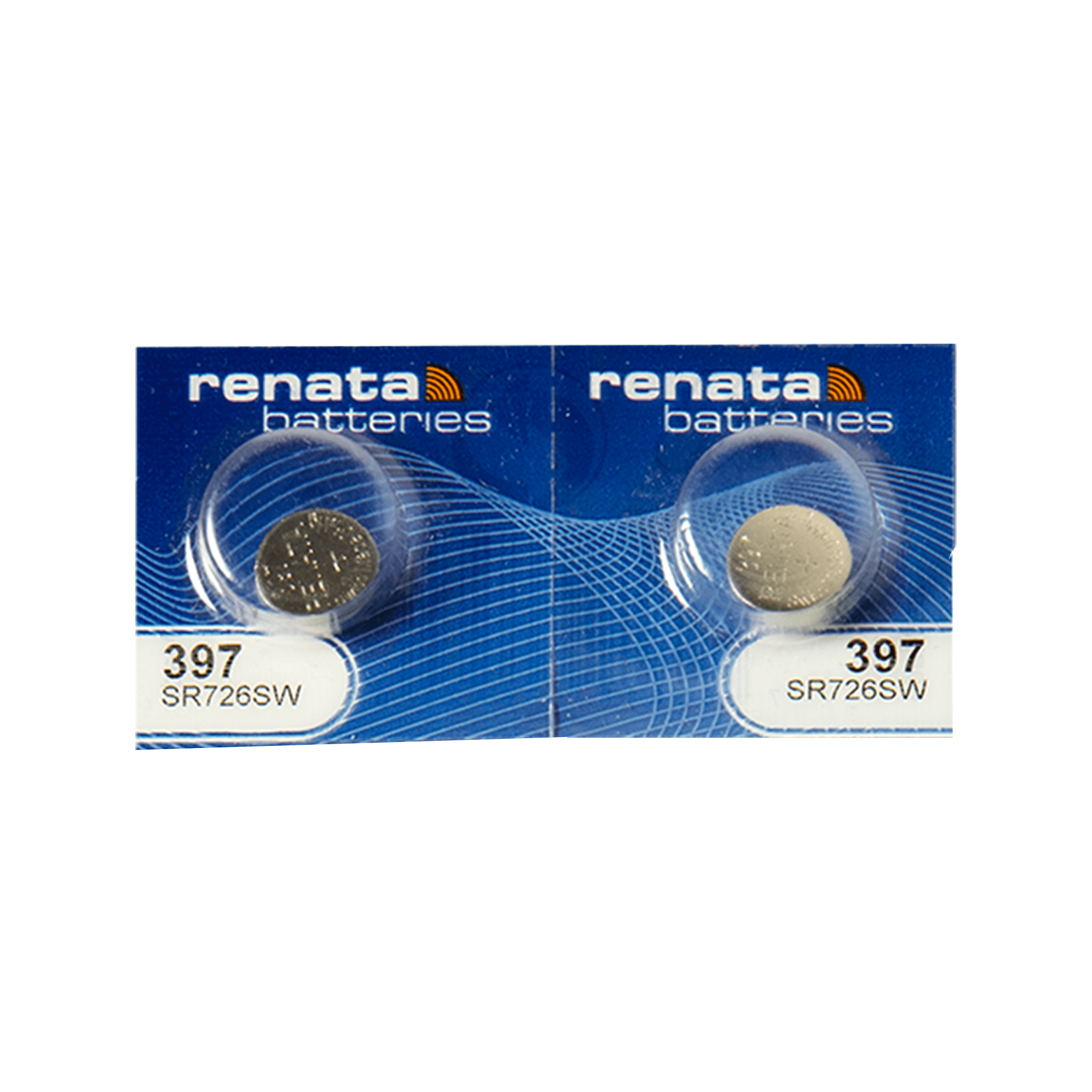 Renata 397 SR726SW Batteries - 1.55V Silver Oxide 397 Watch Battery (2 ...