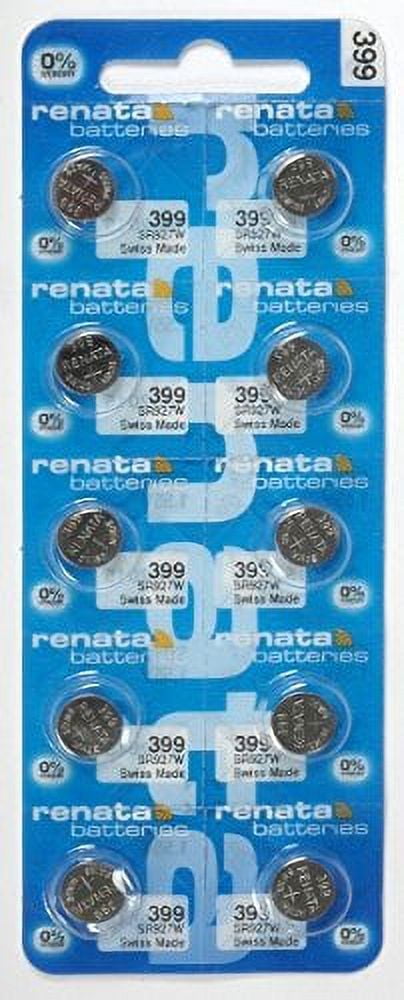 Renata Silver Oxide Batteries - 10 Pack for Office Devices - Walmart ...