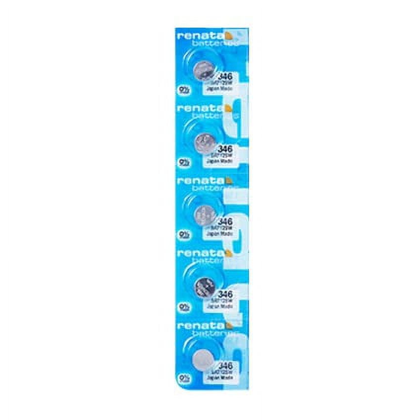 Renata Batteries 346 / SR712SW Watch Battery (5 Pack) - Walmart.com