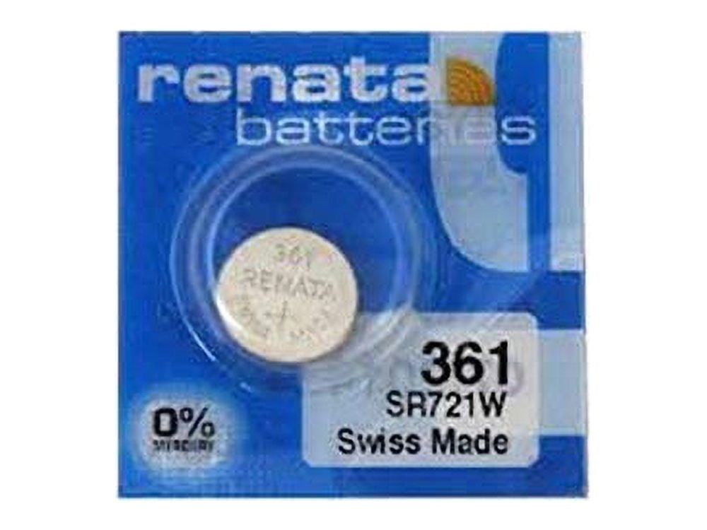 Renata Batteries 361 Watch Battery (5 Pack) - Walmart.com