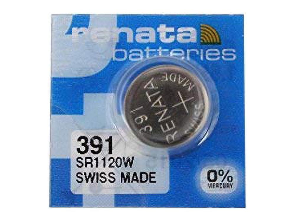 Renata Batteries 391 Silver Oxide Watch Battery (5 Pack) - Walmart.com