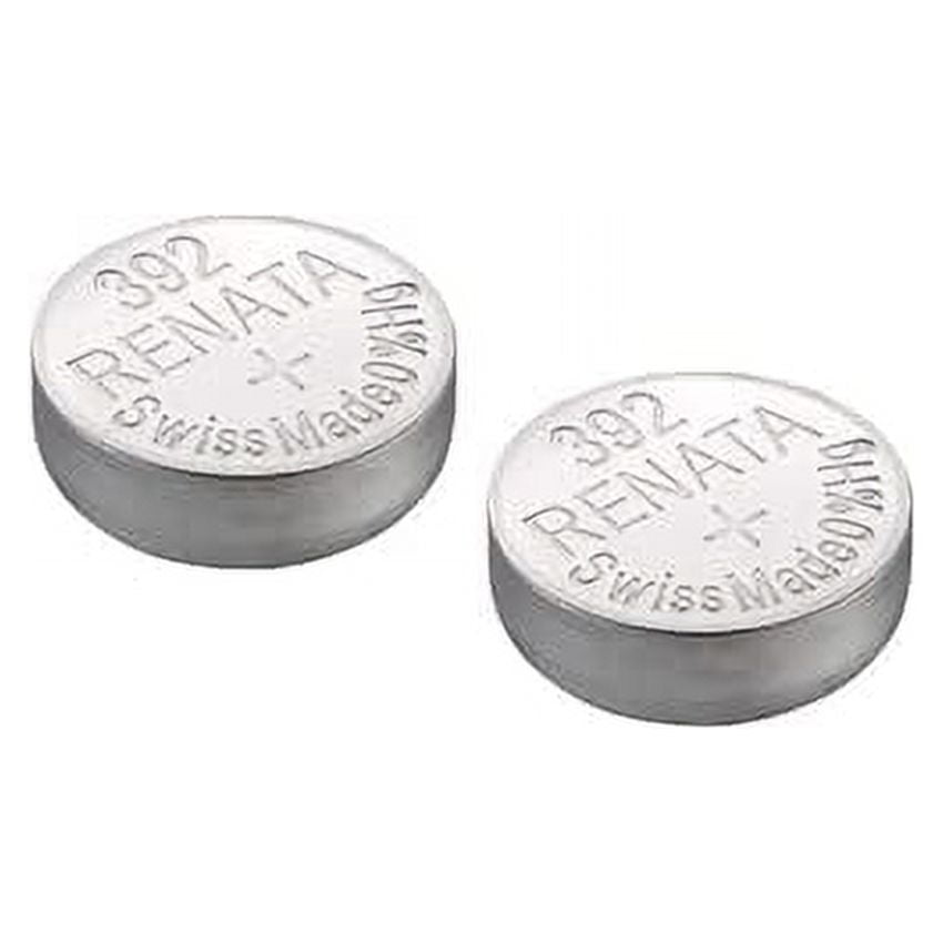 Renata Batteries 392 / SR41SW 1.5V Watch Battery (2 Pack) - Walmart.com