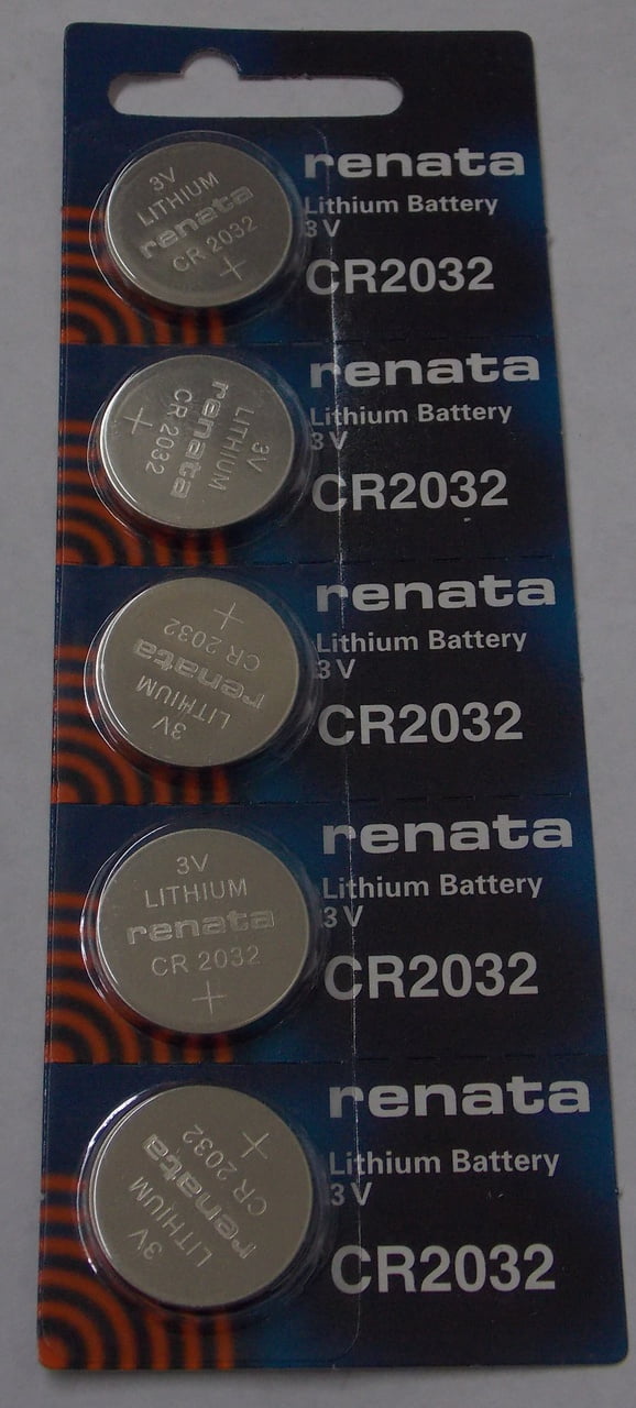 Renata CR2032 3V Lithium Coin Battery - 50 Pack + FREE SHIPPING ...