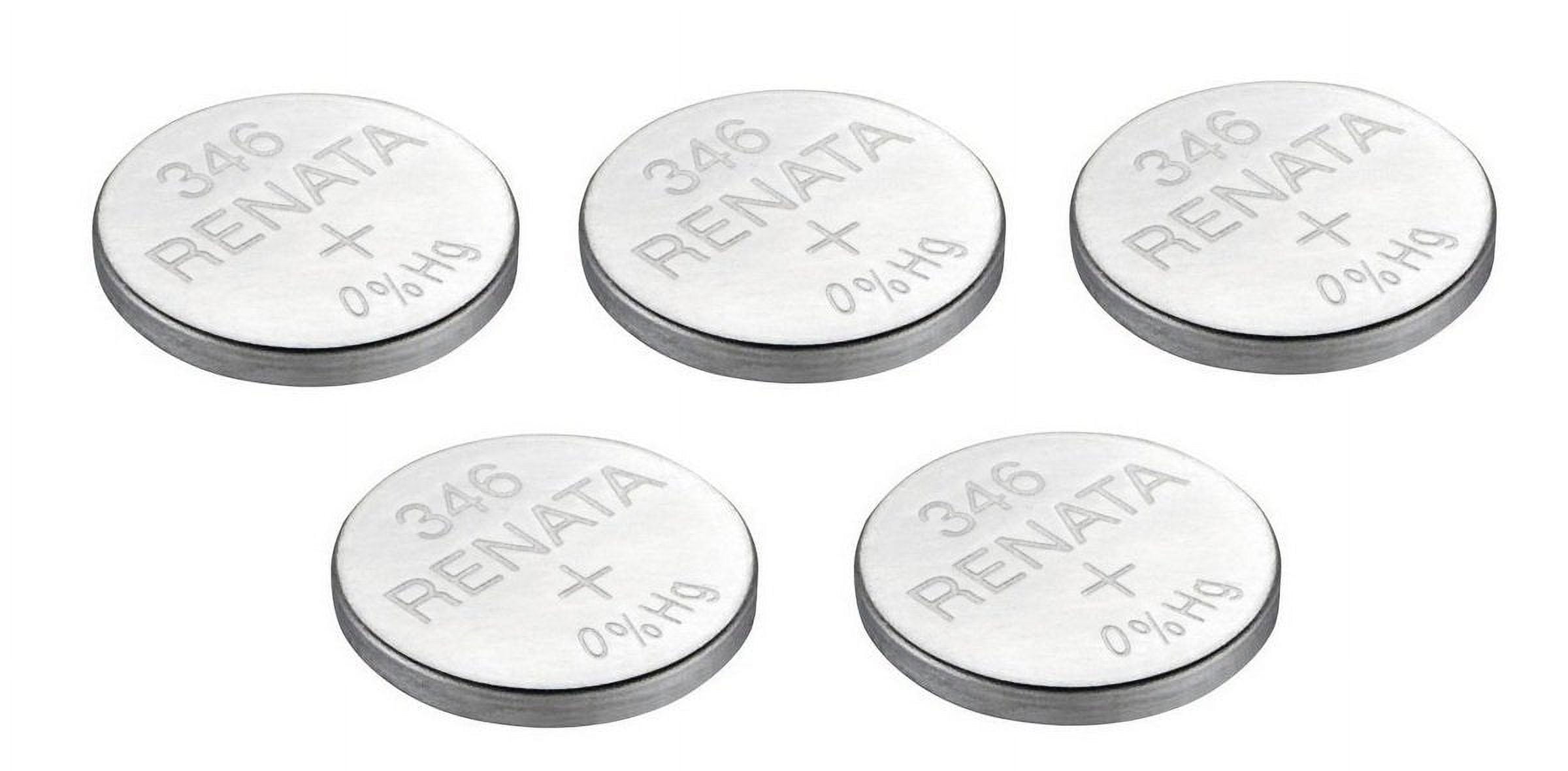 Renata Single Watch Battery Swiss Made Renata 346 or SR 712 SW 1.55V (5 ...