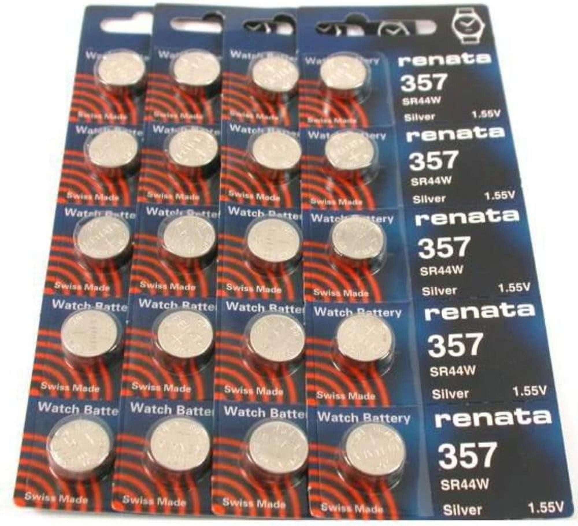 Renata Watch Batteries 20Pcs - Walmart.com
