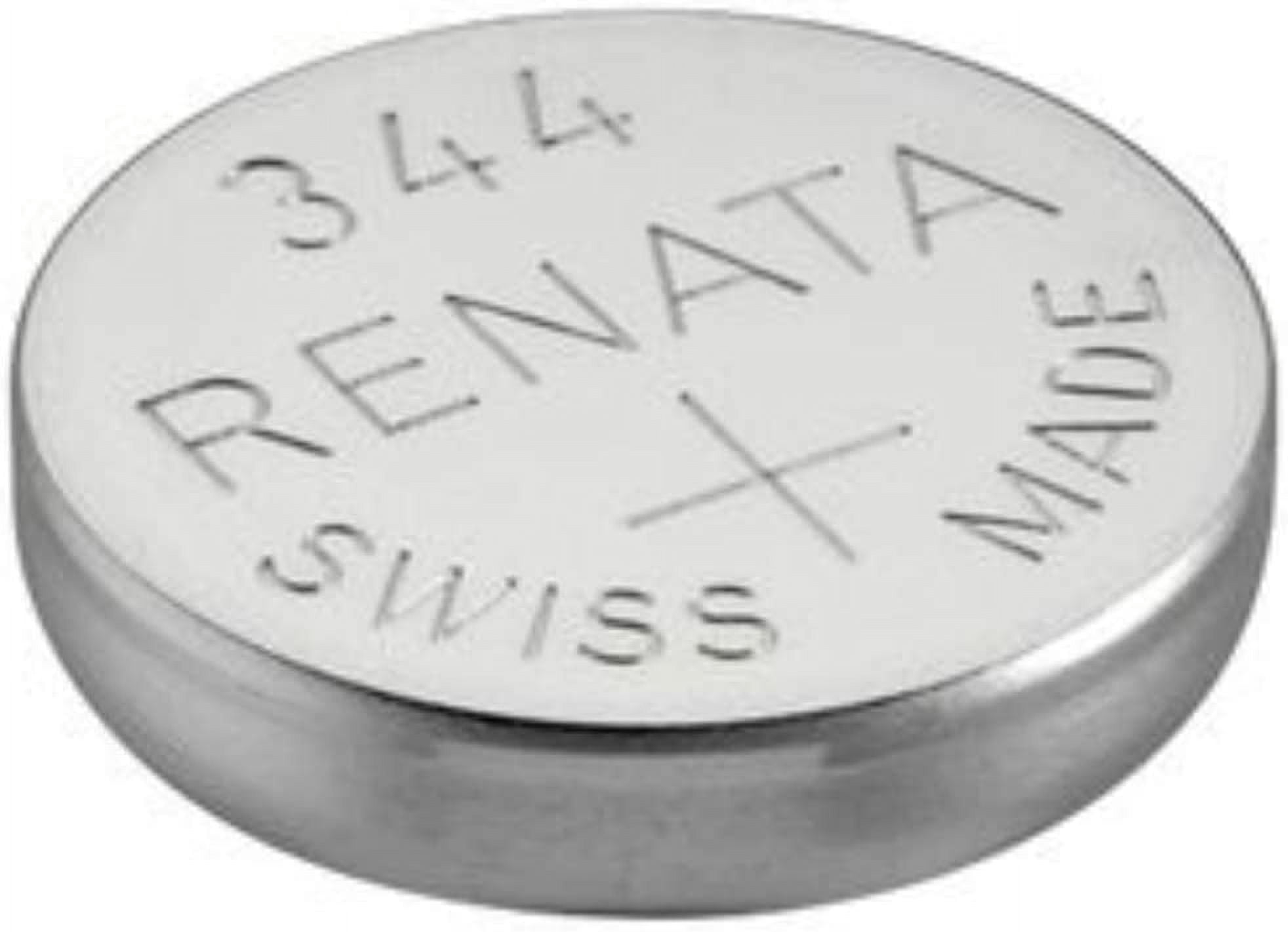 Renata Watch Battery 344 (Package of 4) - Walmart Business Supplies