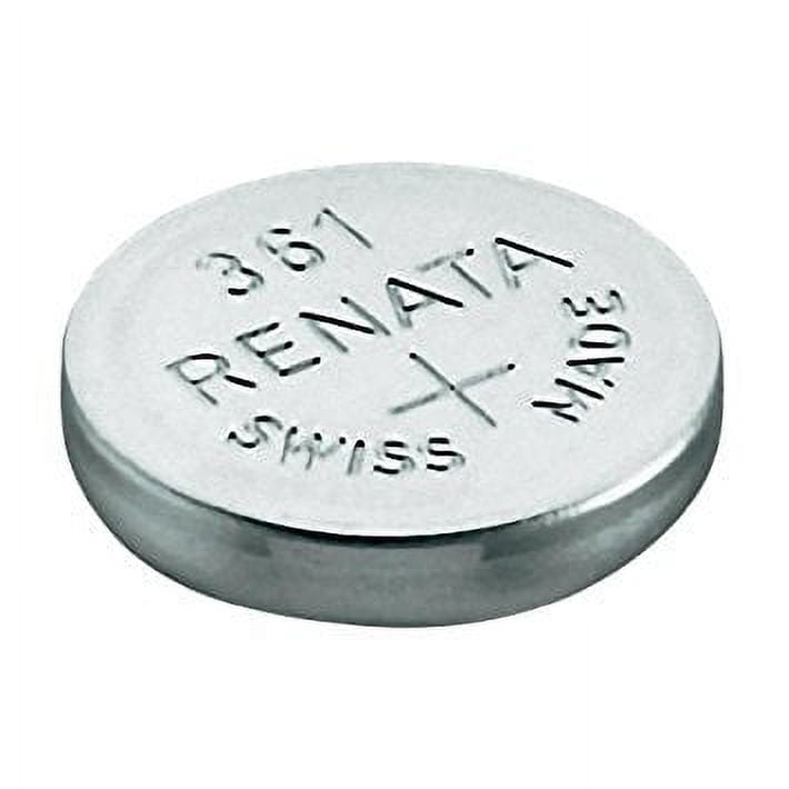 Renata Watch Battery 361 (Package of 4) - Walmart.com