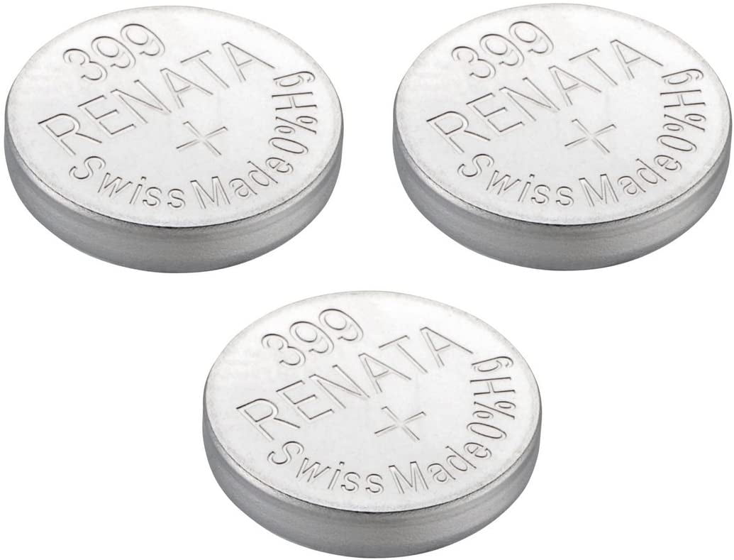 Renata Watch Battery Swiss Made 399 or SR927SW Or AG7 1.5V (3 Batteries ...