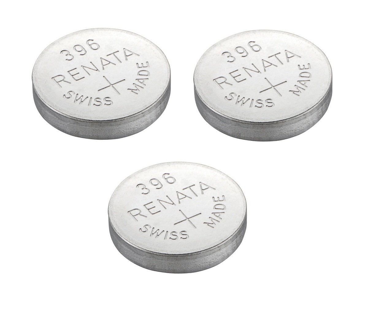 Renata Watch Battery Swiss Made Renata 396 or SR726SW Or AG2 1.5V (3 ...
