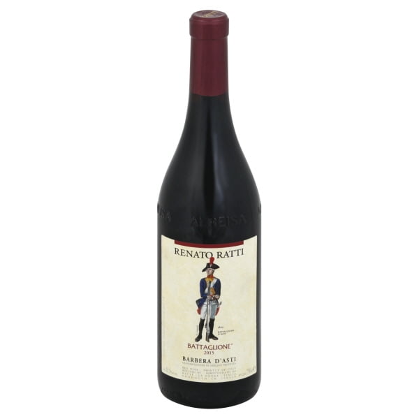 Renato Ratti Barbera D'Asti Bataglione Italian Red Wine, 750ml ...