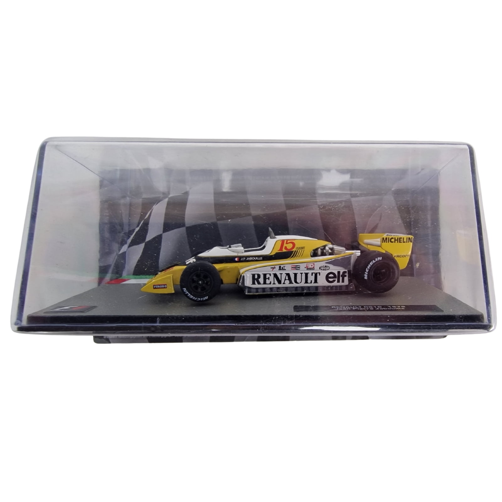 Renault RS10 Jean-Pierre Jabouille (1979) 1:43 scale in Yellow/White ...