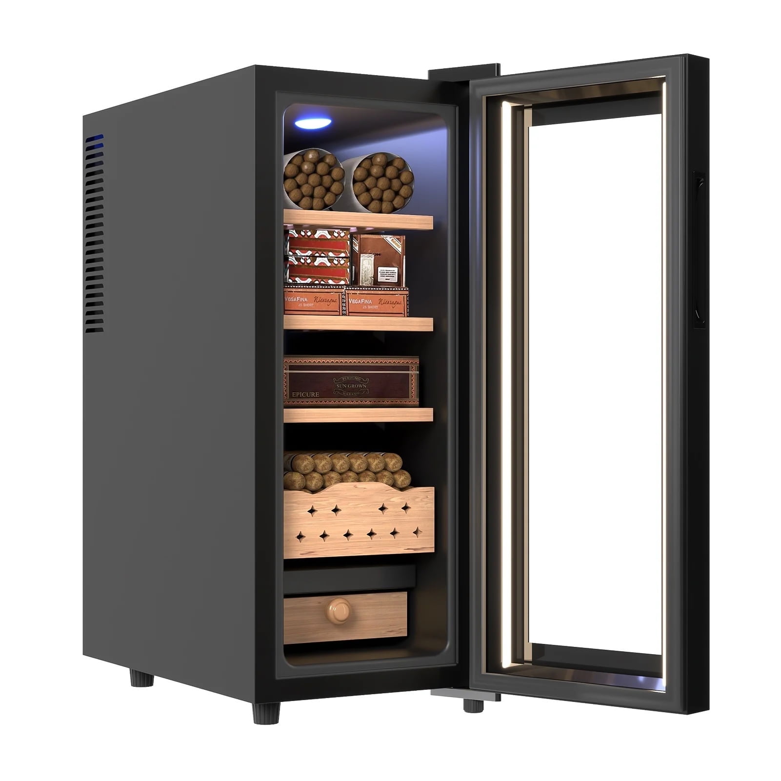 Rends 35L Cigar Humidors with 3-IN-1 Cooling, Heating & Humidity ...