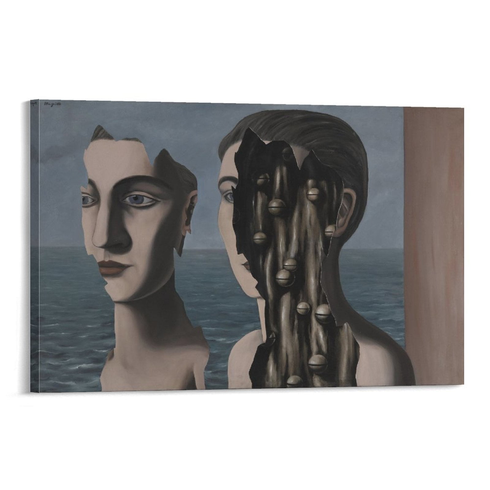 Rene Magritte Unknown Canvas Famous Paintings, Wall Art Posters ...