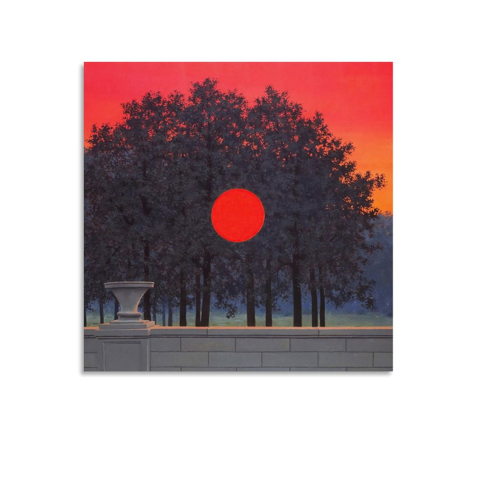 Rene Magritte Canvas Wall Art The Banquet Poster Fine Art Prints Art ...