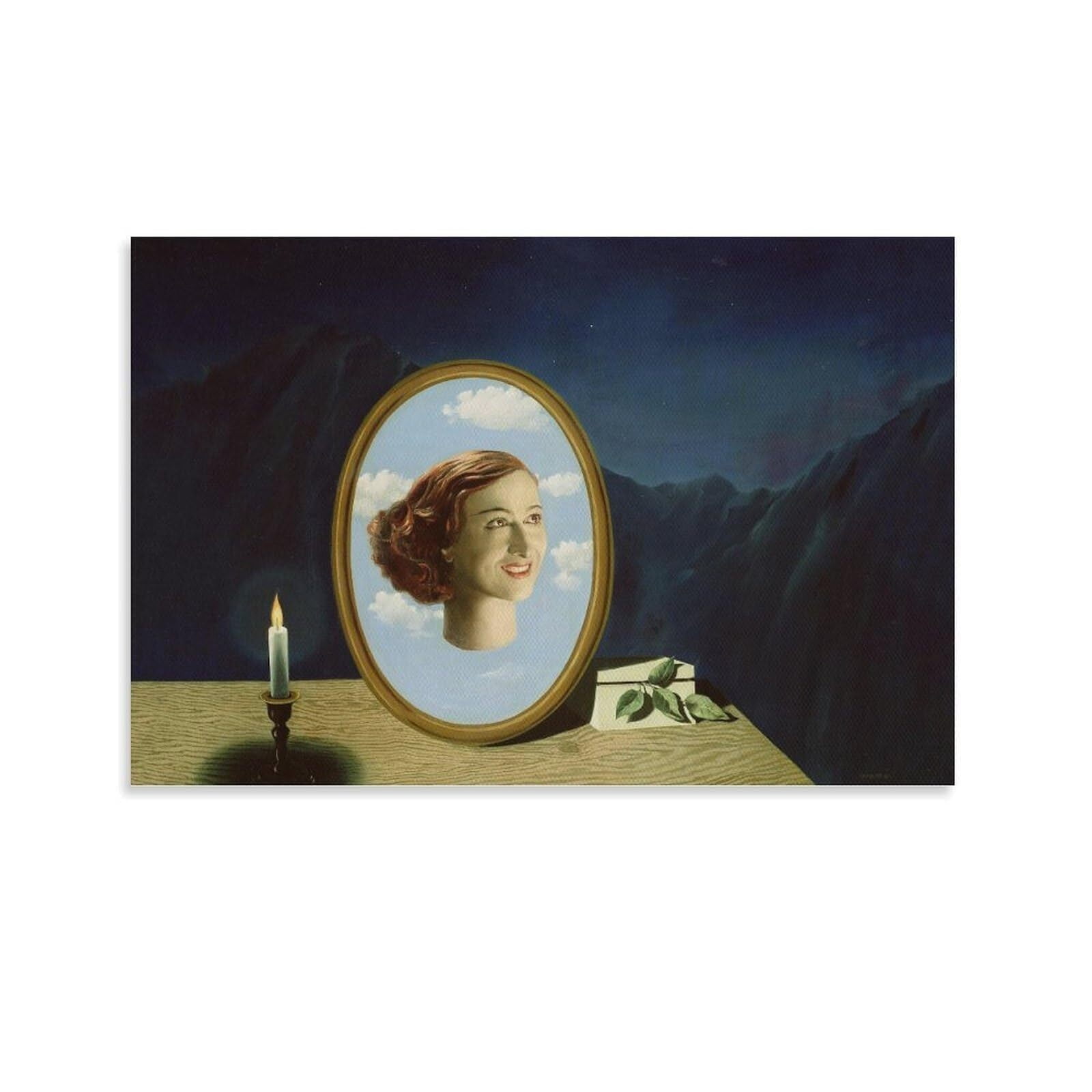 Rene.Magritte Posters Print Claude Marcy Picture Print Wall Art Poster ...