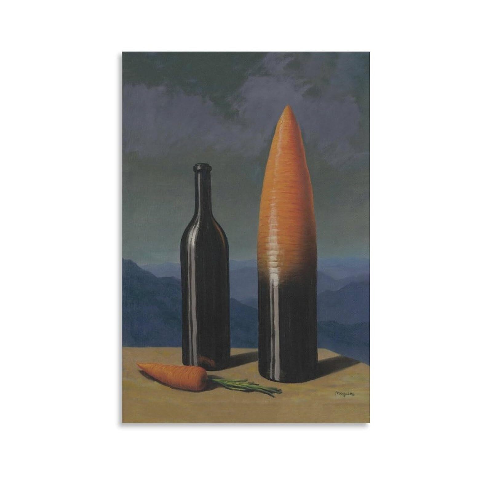 Rene.Magritte Posters Print L'Explication, 1952 Picture Print Wall Art ...