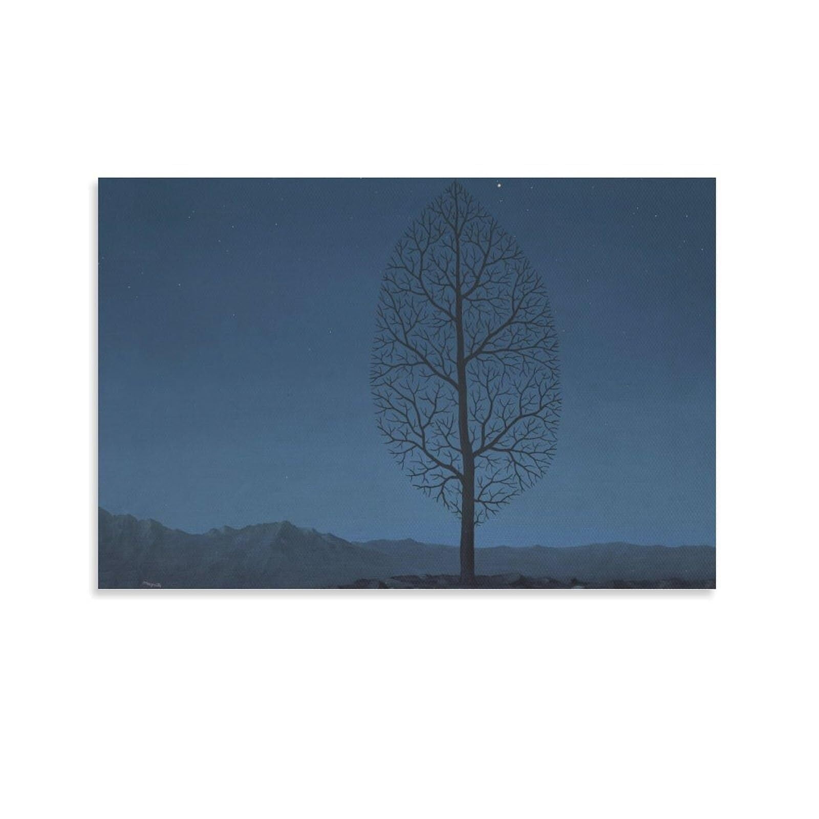 Rene.Magritte Posters Print (The Search for The Absolute) Canvas ...