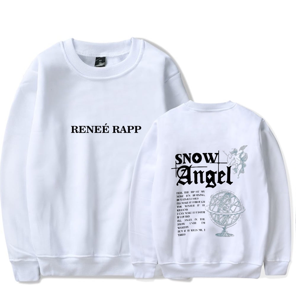 Reneé Rapp Merch Snow Angel Tour Longsleeve Crewneck Hoodie Sweatshirt ...