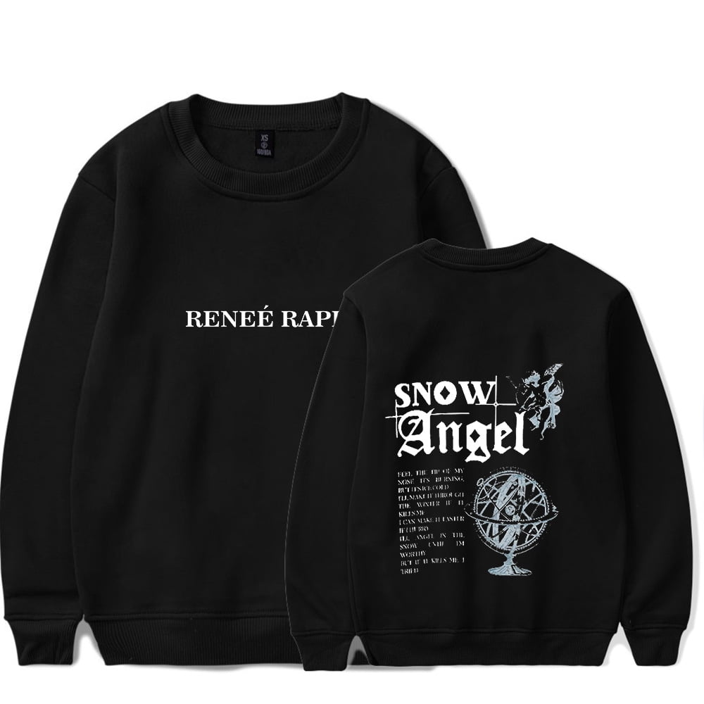 Reneé Rapp Merch Snow Angel Tour Longsleeve Crewneck Hoodie Sweatshirt ...