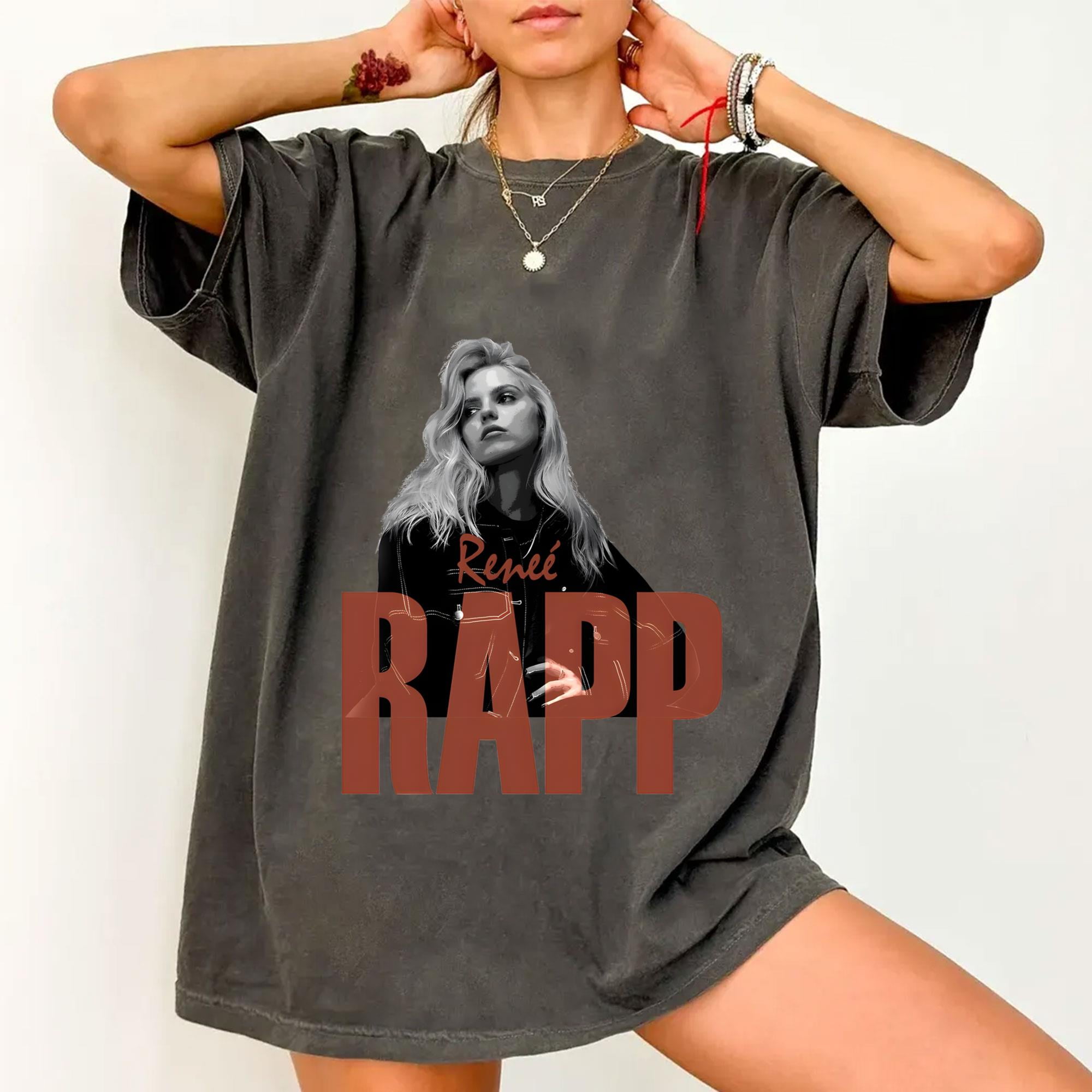 Rene® Rapp T-Shirt, Rene® Rapp Graphic T-shirt, Renee Rapp Fan Gifts ...