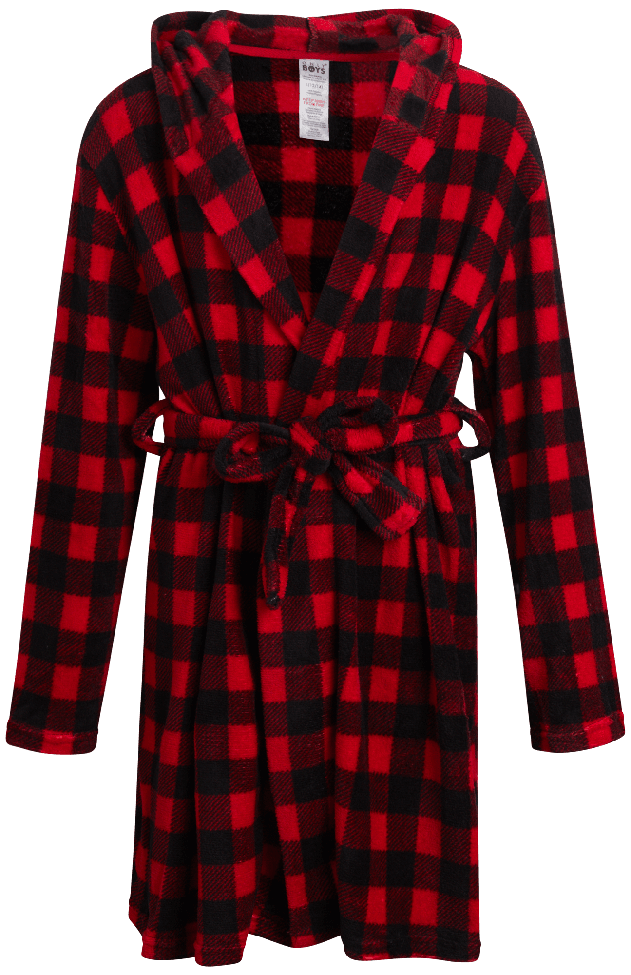 Rene Rofe Boys' Robe - Lightweight Soft Fleece Long Sleeve Printed ...