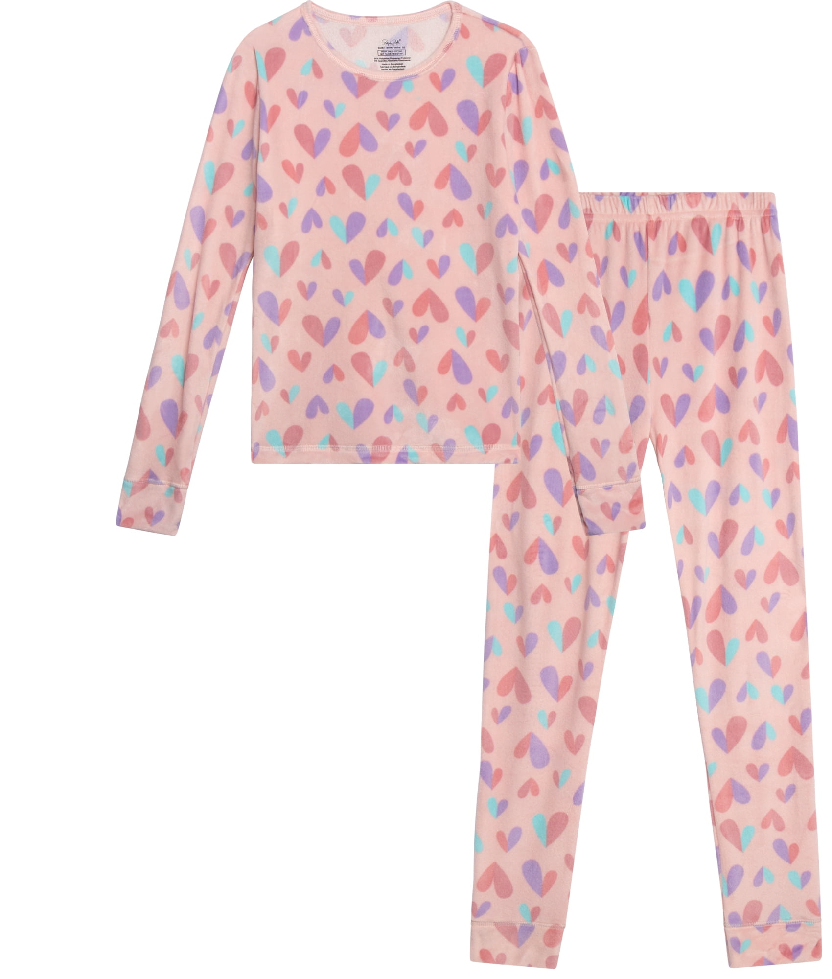 Customer reviews for Rene Rofe Girls' Pajama Set - 2 Piece Velour Long ...