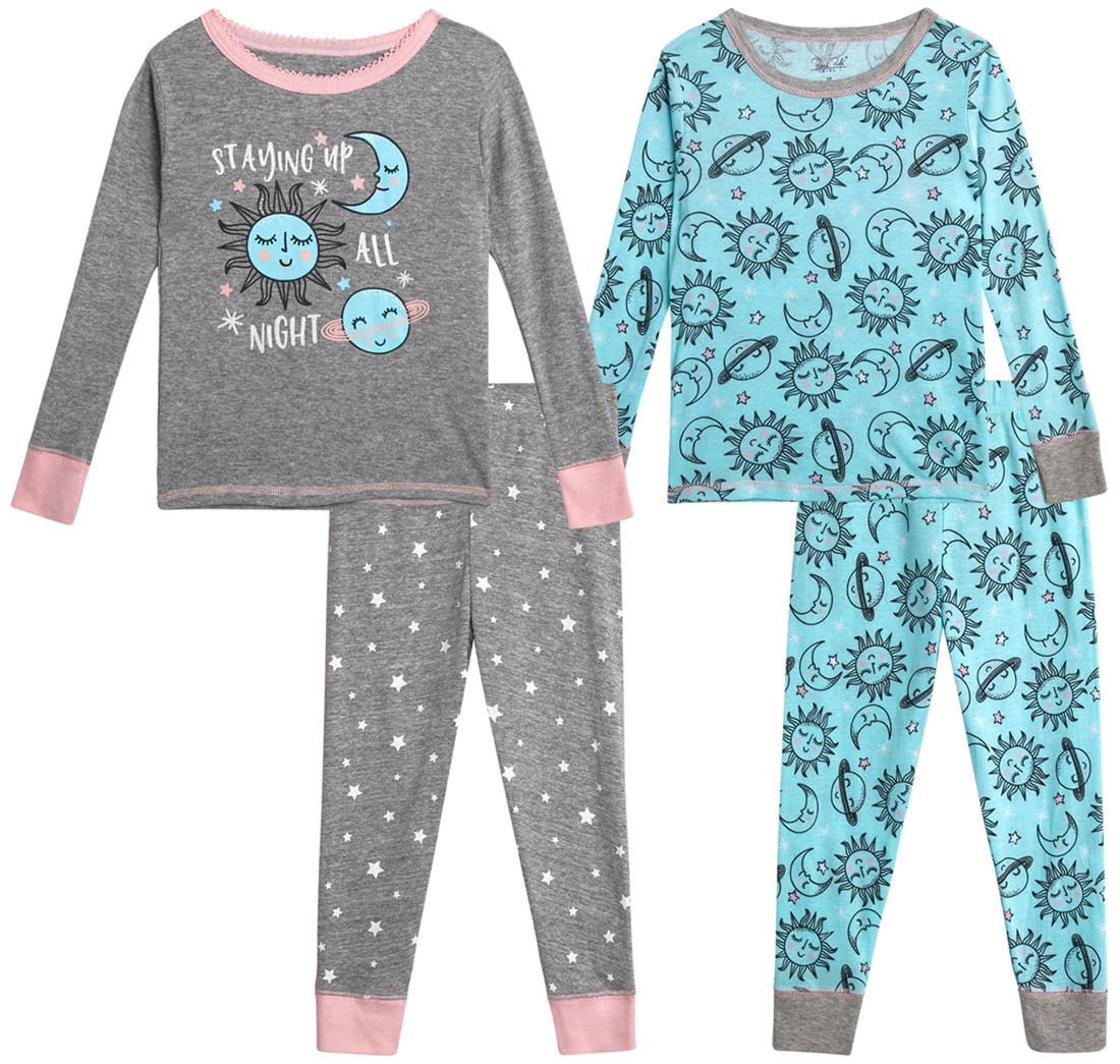 Customer reviews for Rene Rofe Girls Pajama Set - 4 Piece Snug Fit Long ...