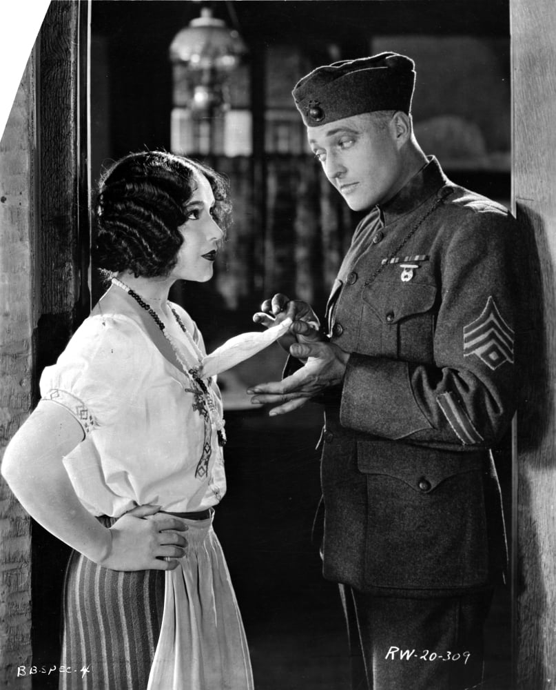 Renee Adoree and a man in military uniform Photo Print (8 x 10 ...