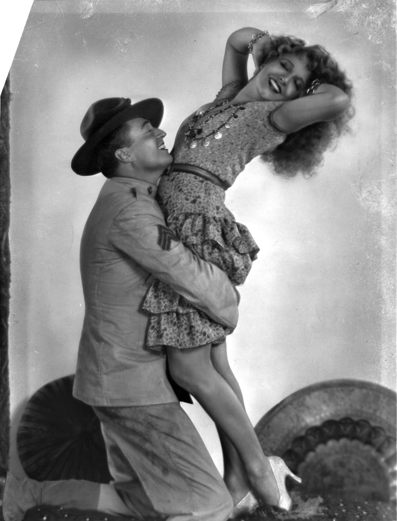 Renee Adoree and a man in military uniform Photo Print (8 x 10 ...