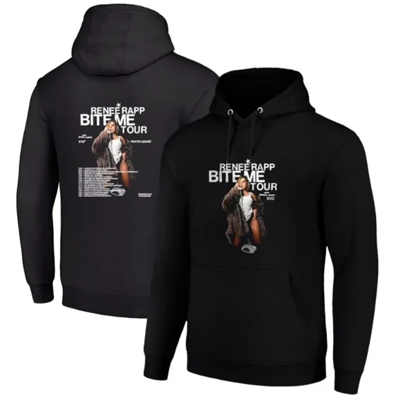 Renee Rapp Bite Me Tour With Special Quest Syd 2025 Hoodie Full Size S ...