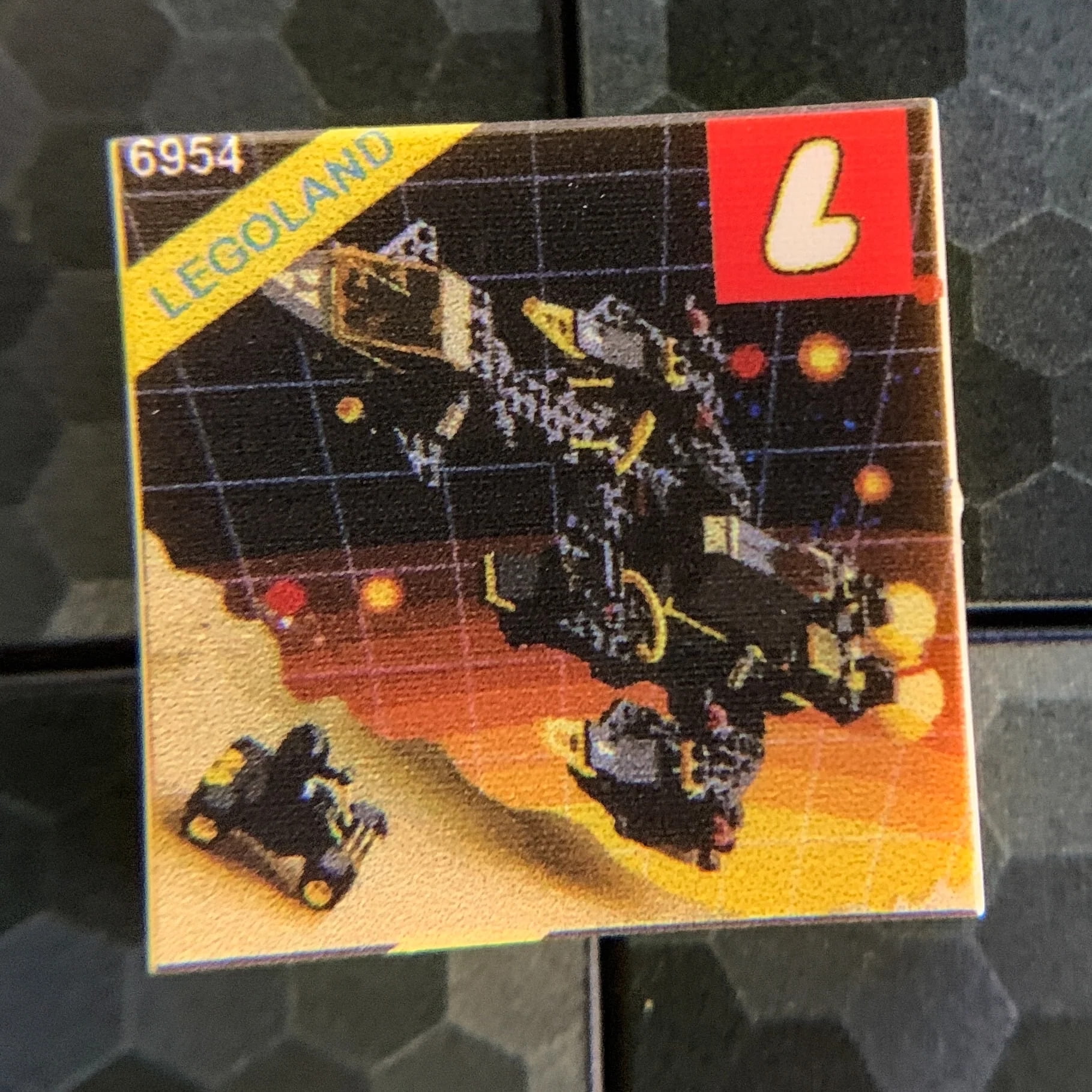 Renegade Blacktron Set 6954 - Custom Printed 2x2 Tile - Walmart.com
