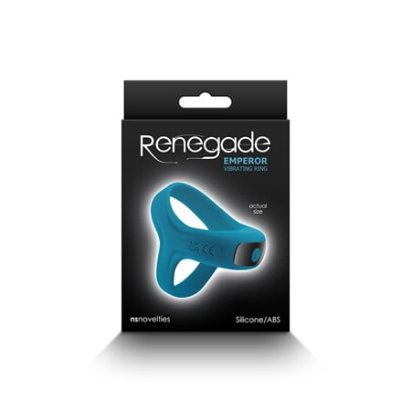 Renegade Emperor Vibrating Ring Teal - Walmart.com