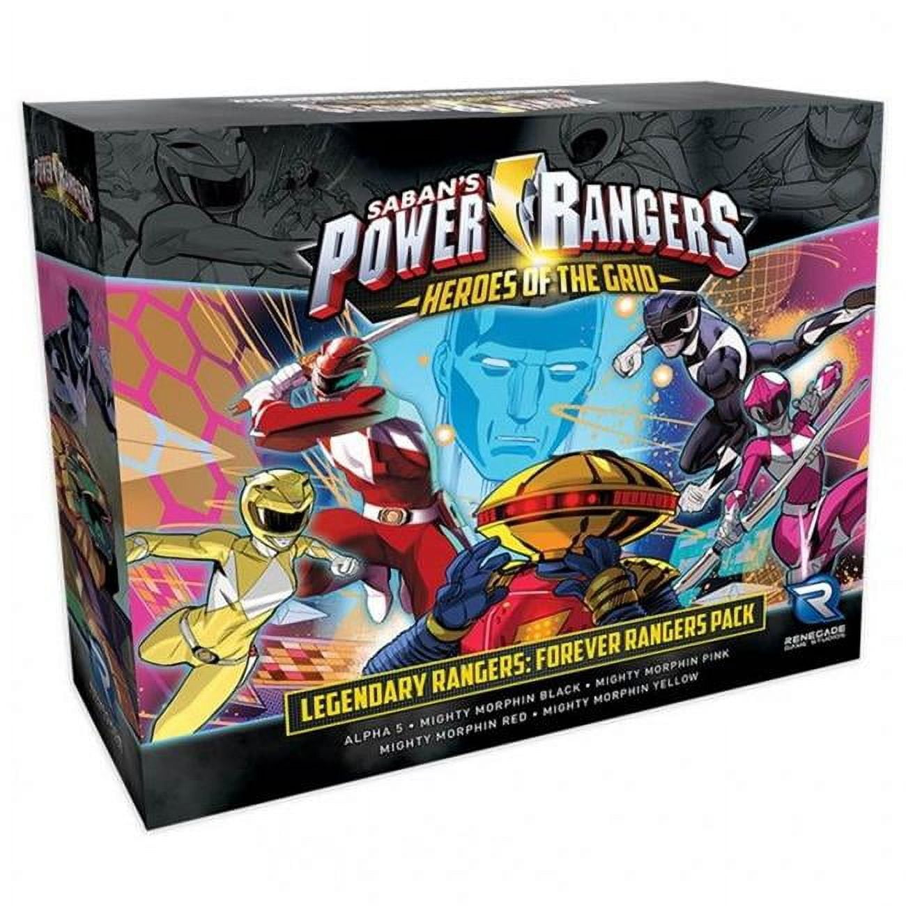 Renegade Game Studios Power Rangers Heroes of the Grid LR Forever ...