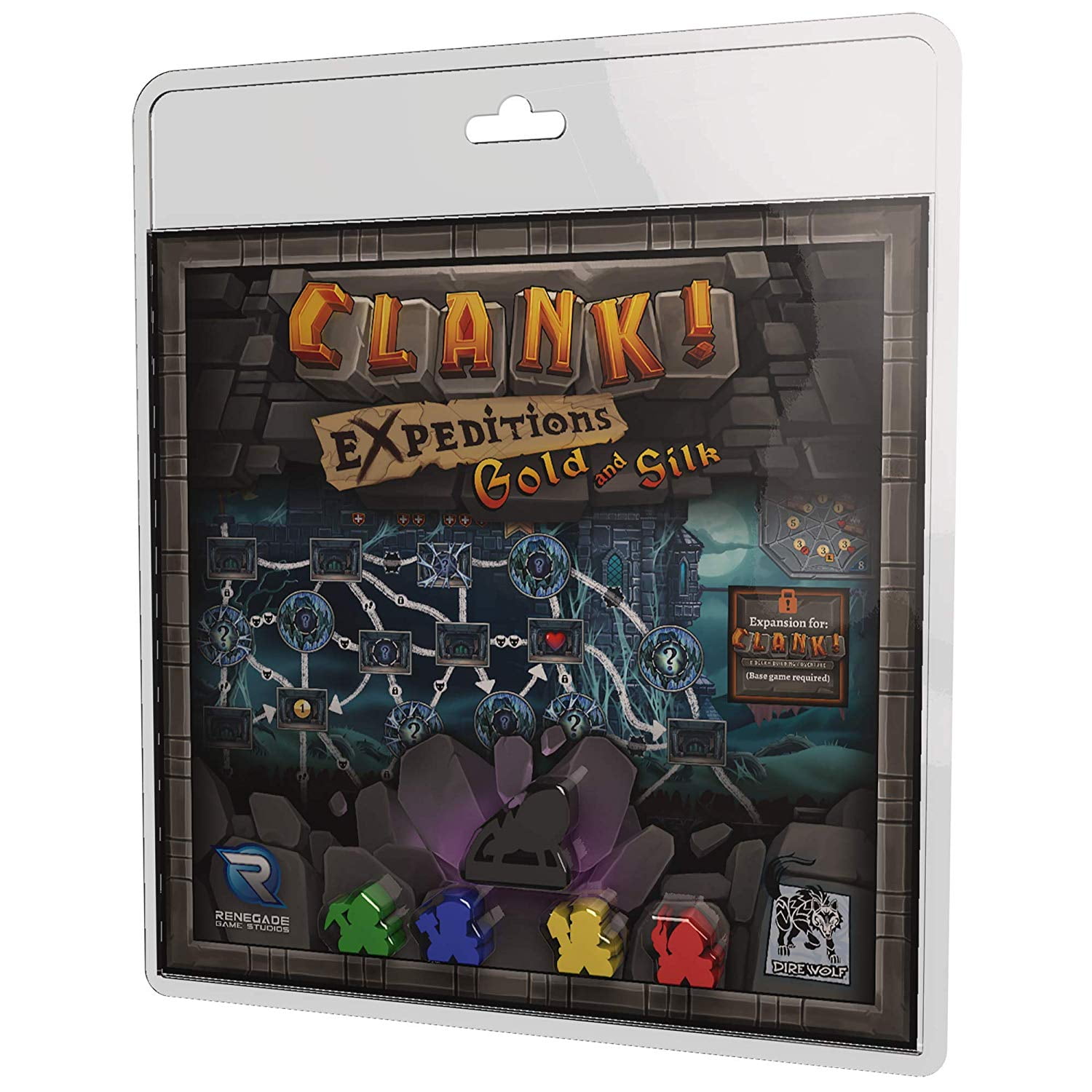 Renegade Game Studios Clank! Expeditions: Gold and Silk Game - Walmart.com