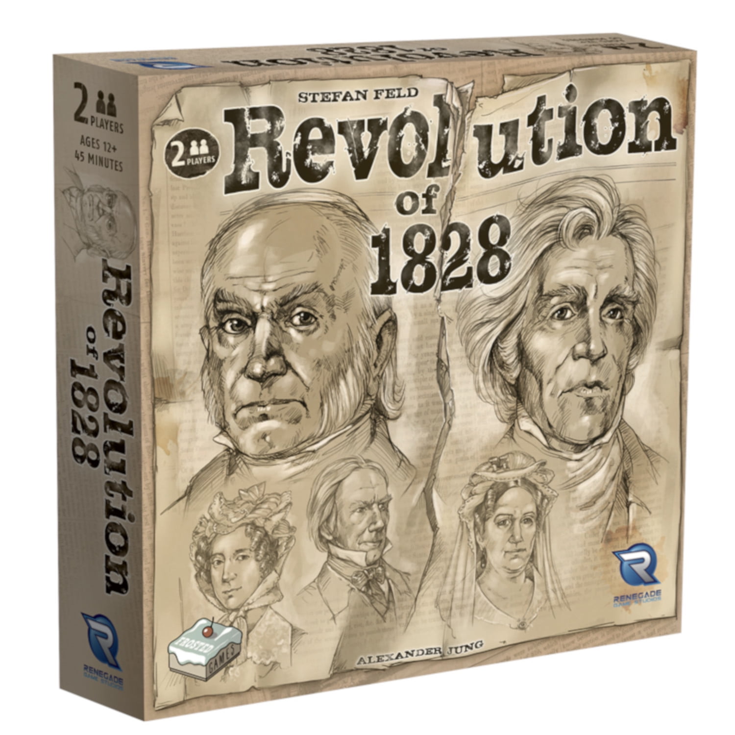Renegade Game Studios Revolution 1828 Game - Walmart.com
